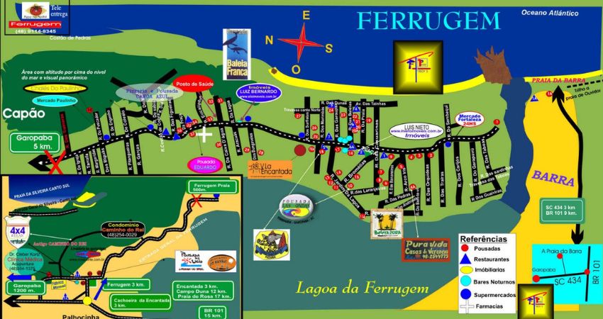 Praia da Ferrugem em Garopaba: descubra um paraíso natural - Lugares ...